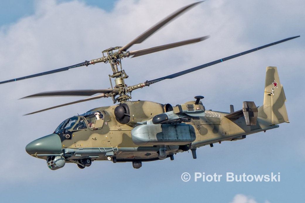 Enhanced Version Of Russia's Ka-52 Attack Helicopter Appears