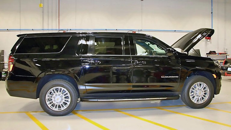 The Secret Service Has A New Chevy Suburban Presidential Limousine