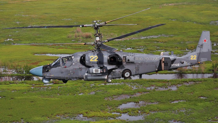 Enhanced Version Of Russia's Ka-52 Attack Helicopter Appears