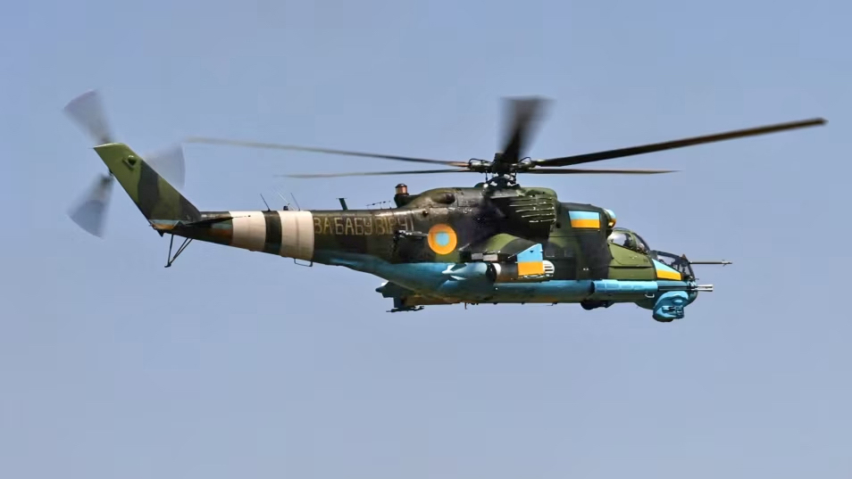 Ukraine's Mi-24 Hinds Now Armed With U.S. 70mm Hydra Rockets