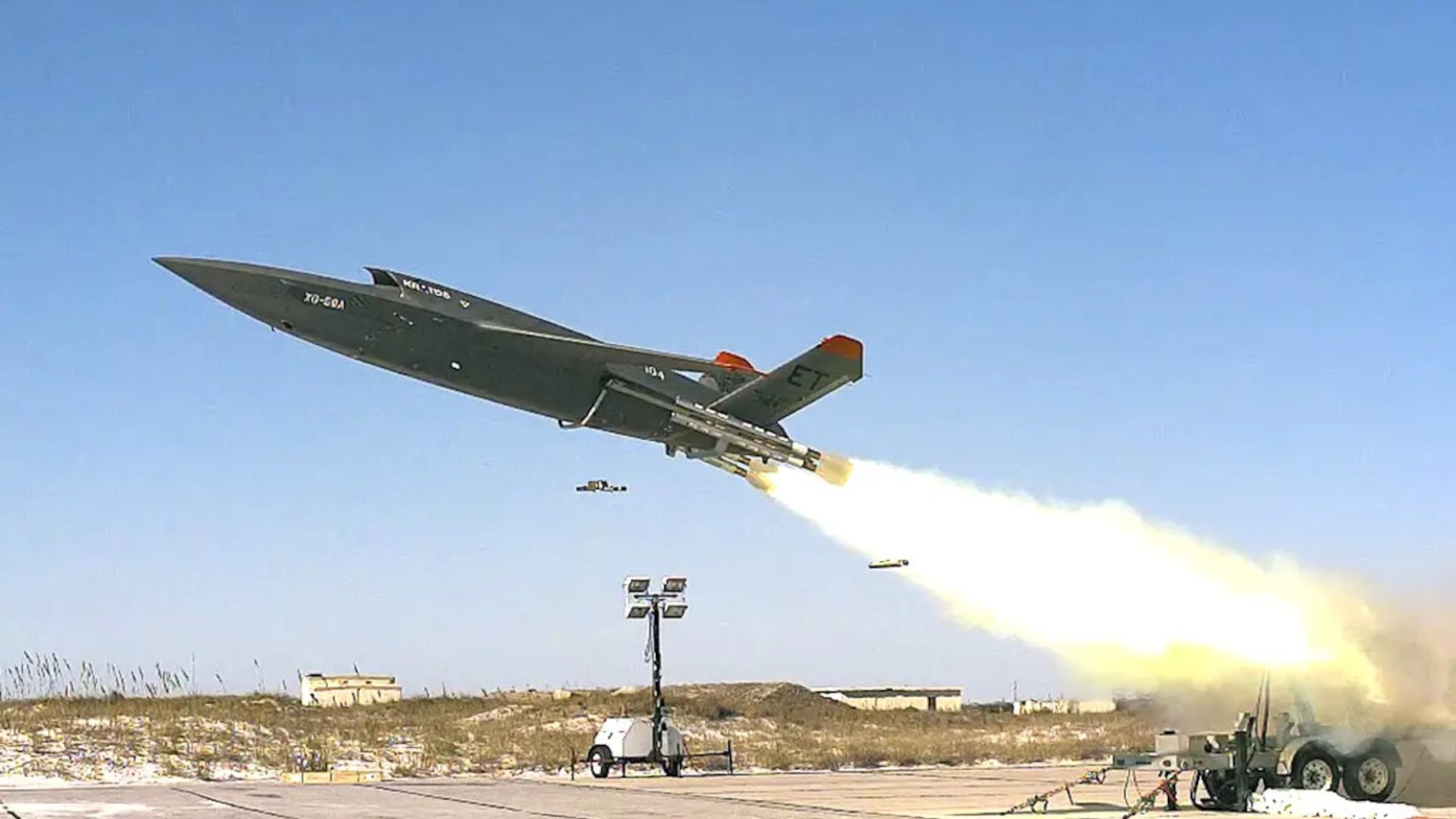 XQ-58 Valkyrie Solves Air Combat 'Challenge Problem' While Under AI Control