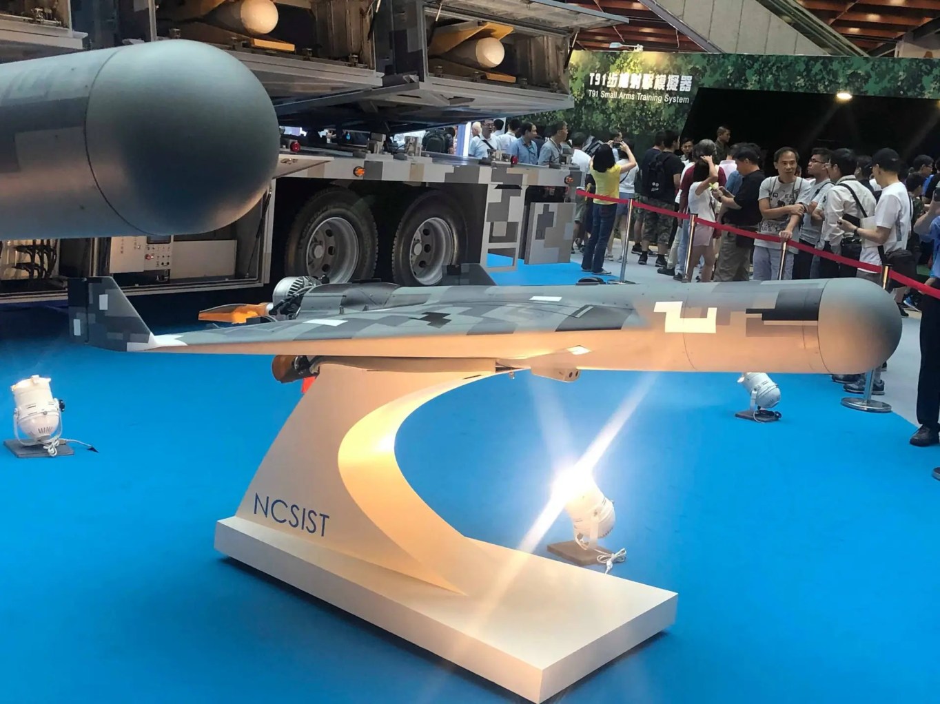 Rare Look At Taiwan's Chien Hsiang Kamikaze Drone In Action