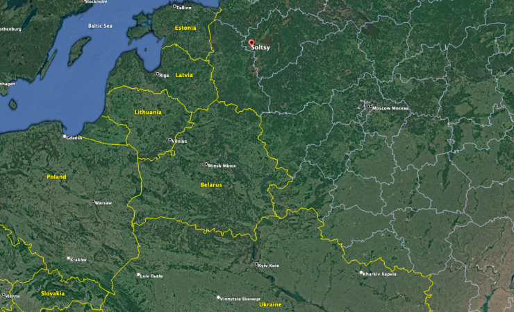 Destroyed Tu-22M Seen At Now Empty Russian Airbase