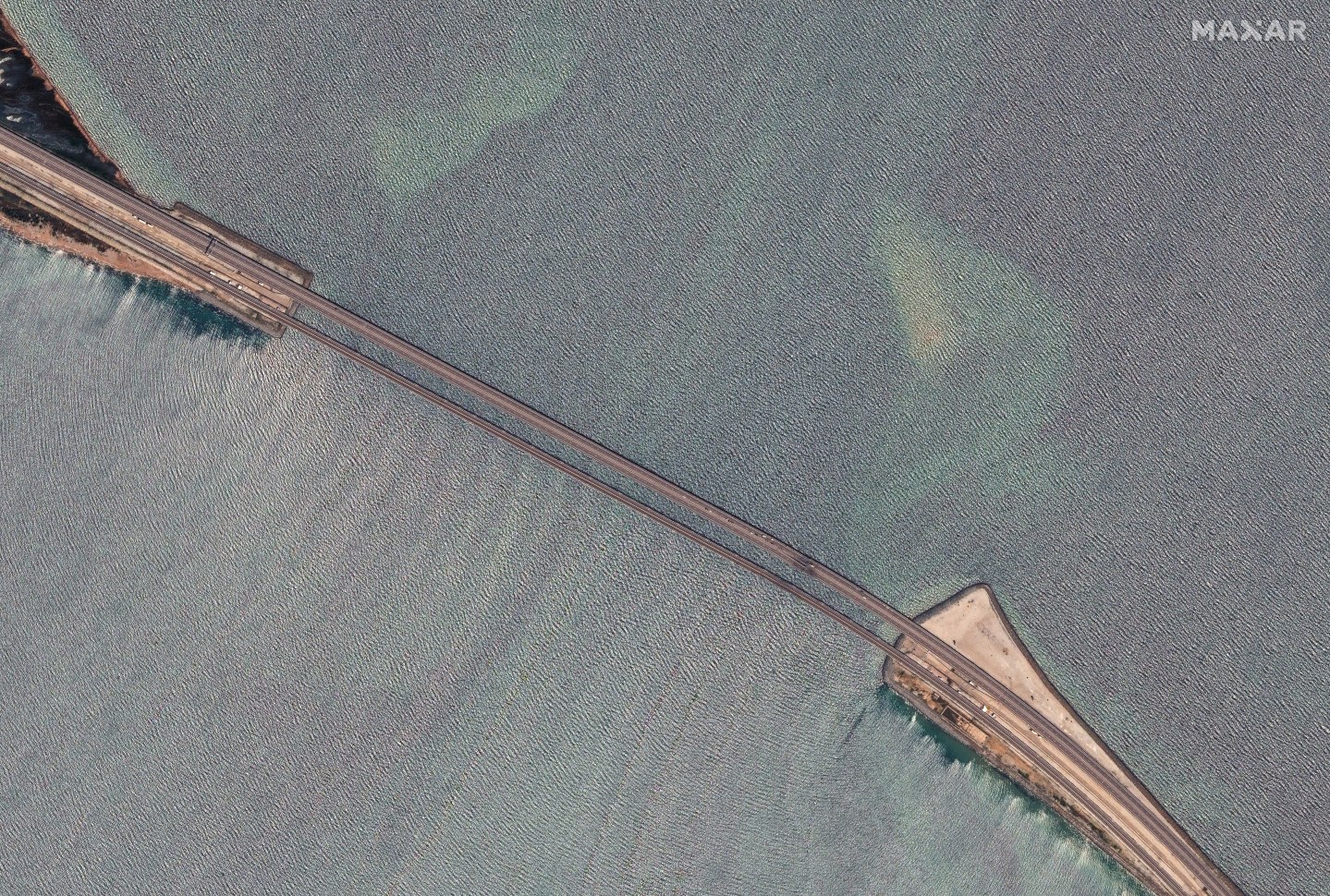 Russia Sinks Line Of Ships To Protect Kerch Bridge