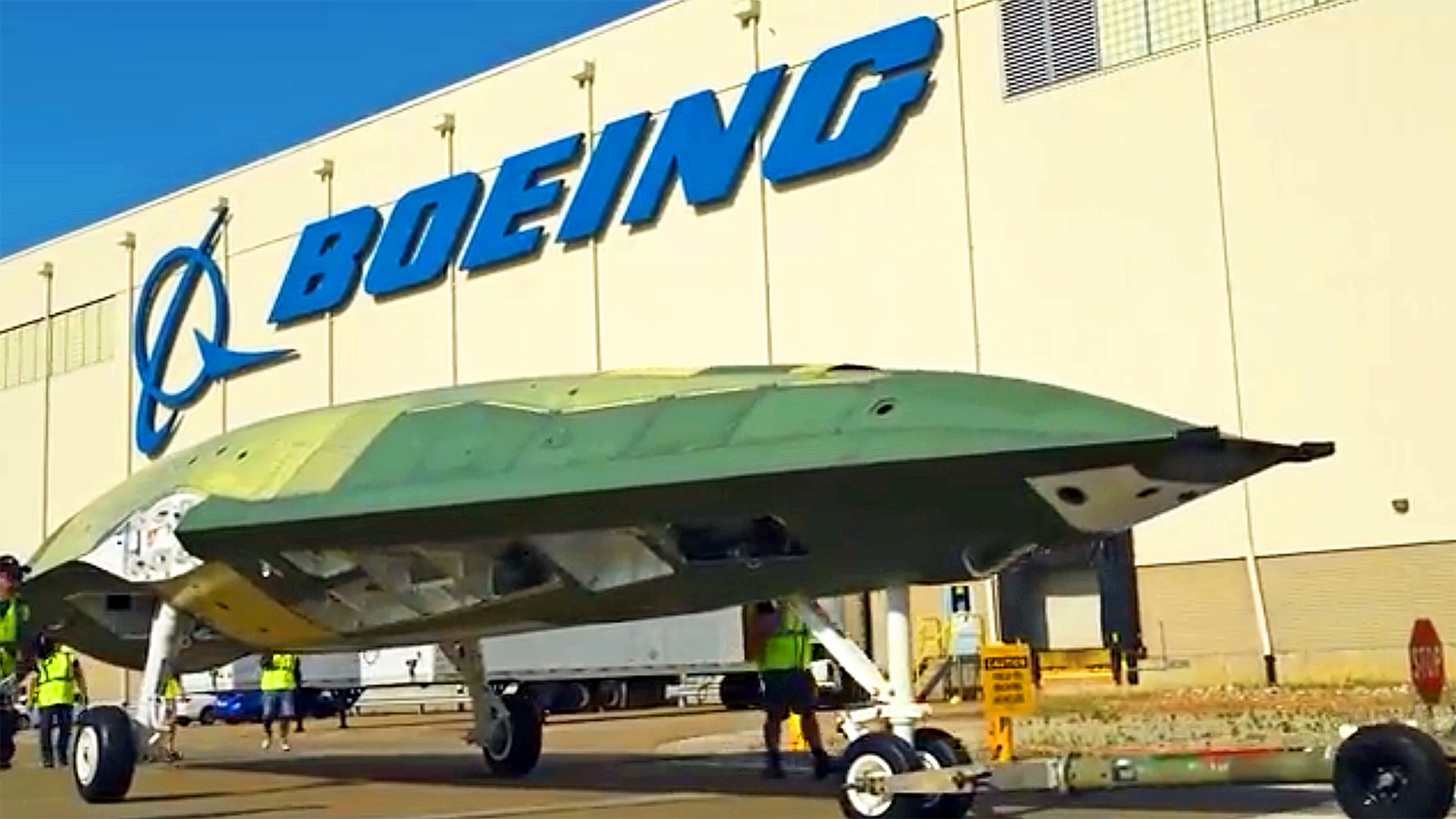 Our First Look At Boeing's Pre-Production MQ-25 Stingray