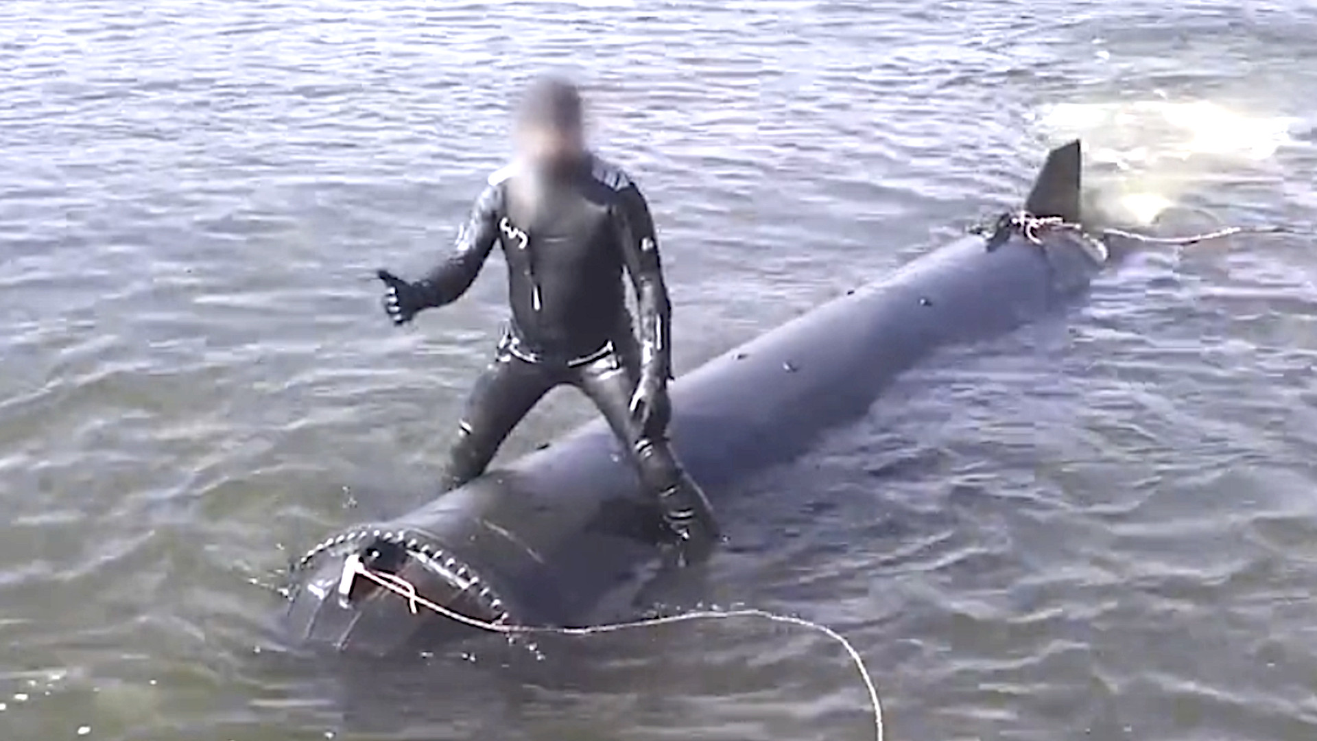 Our Best Look At Ukraine's 'Marichka' Submarine Drone