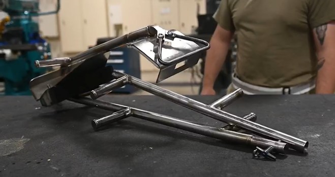 Airmen Design F-16 Boarding Ladder That Fits Inside Cockpit