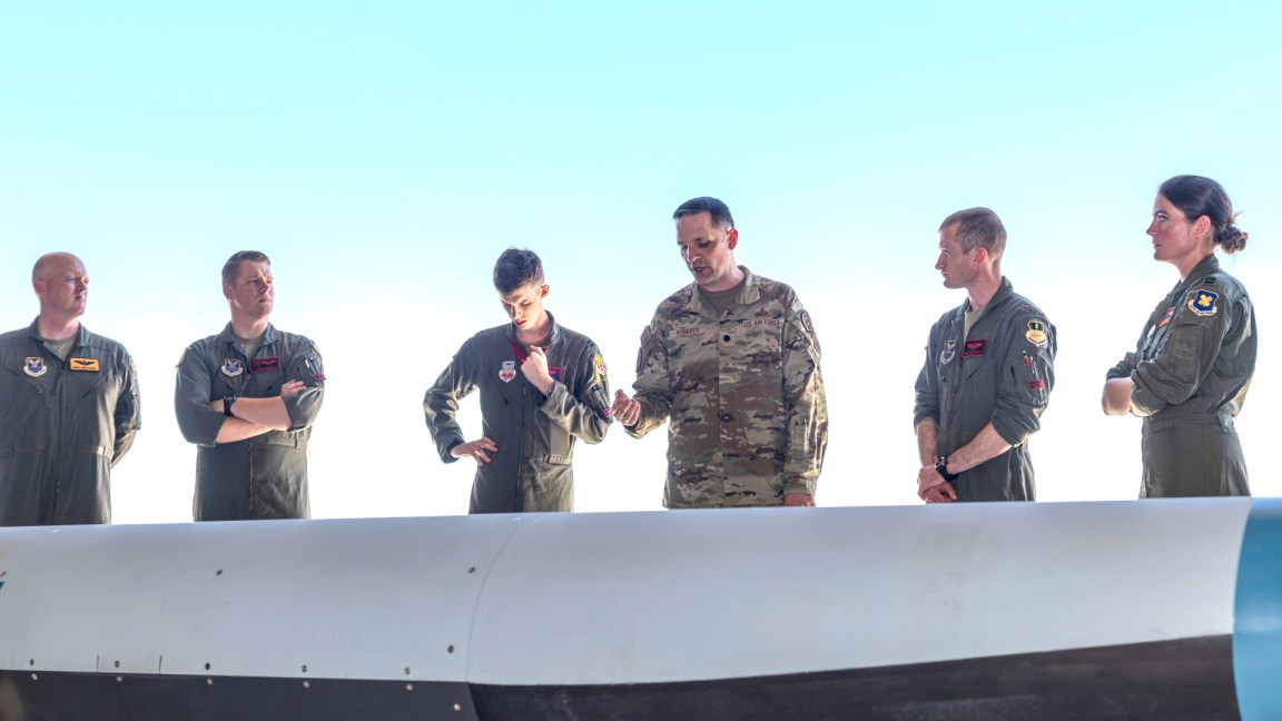 Our First Glimpse Of The Air Force's Hypersonic Cruise Missile