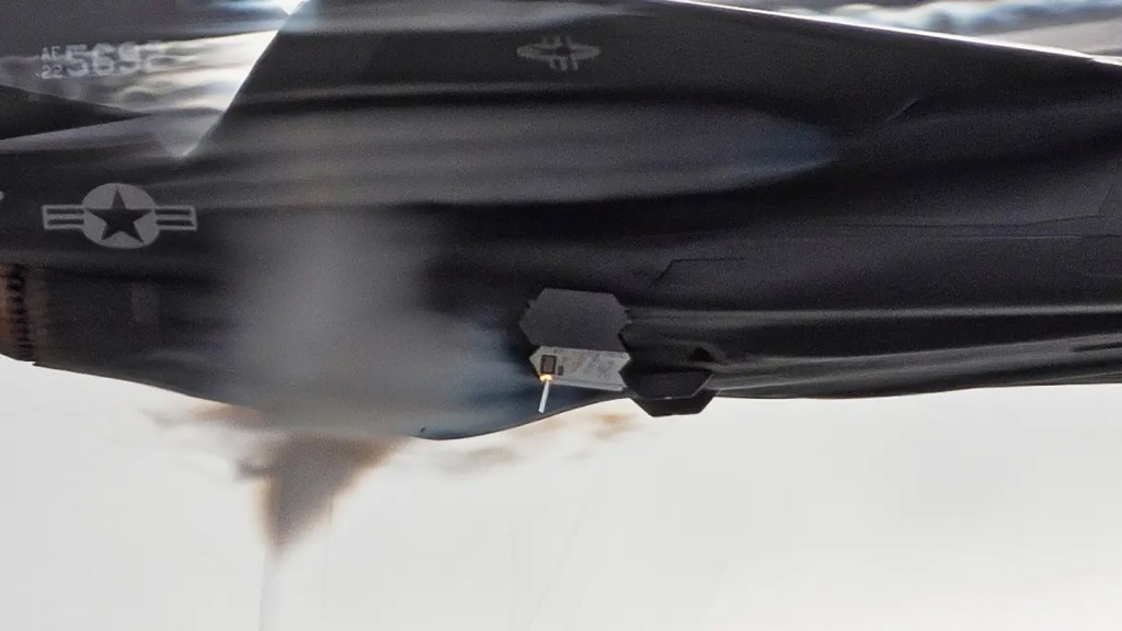 Moment Flare Released From F-35 Captured In Remarkable Photo