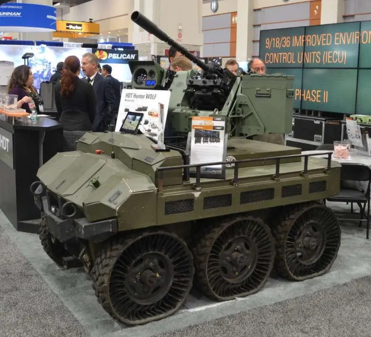 Little Radar-Toting Robotic Gun Vehicle Aims To Protect Squads From Drones