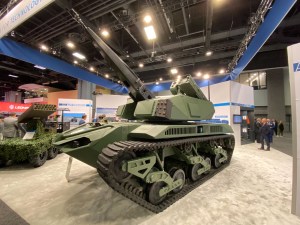 Ripsaw Mini Tank Emerges In New Air Defense Configuration