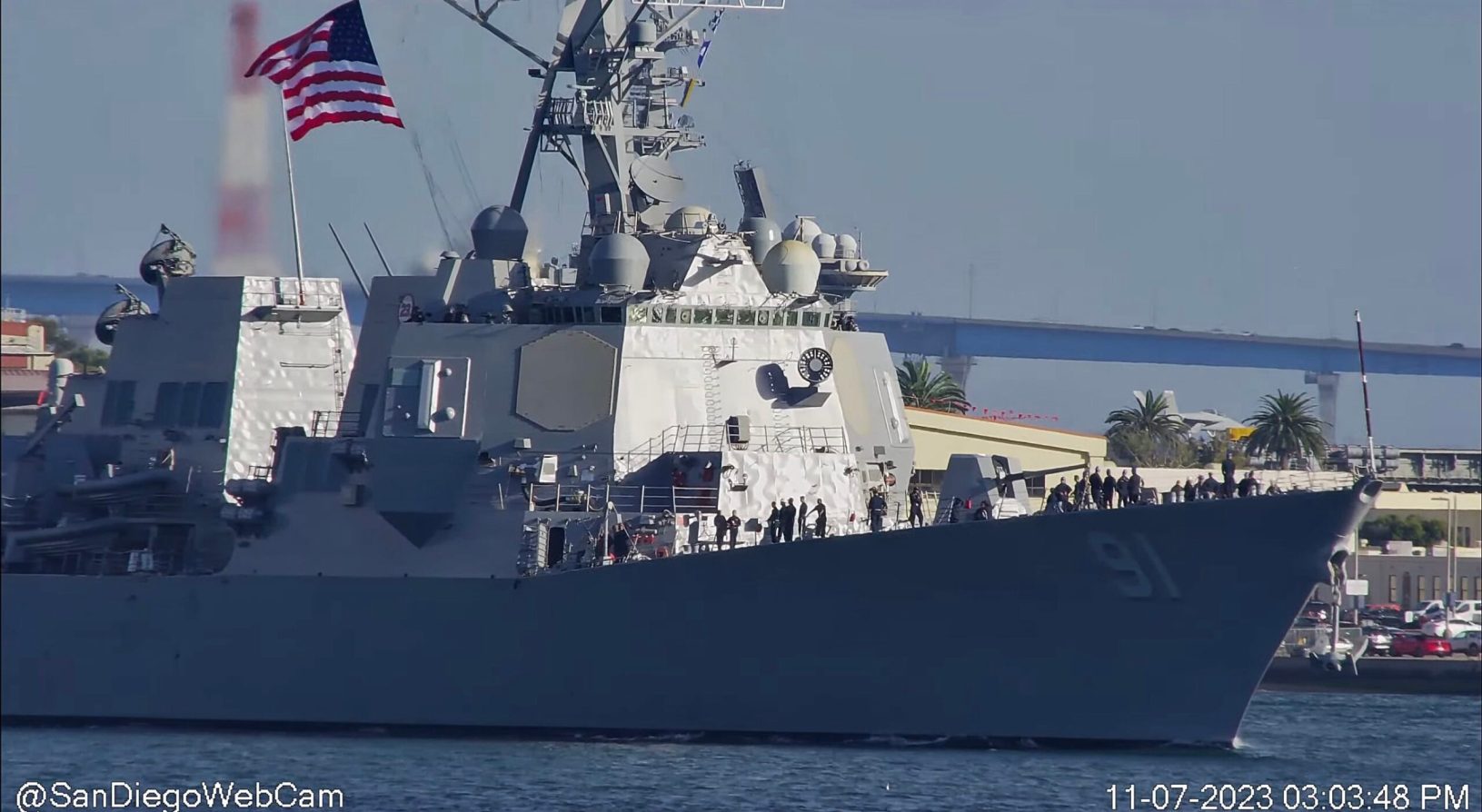 Destroyer Looks Radically Different After Electronic Warfare Upgrade