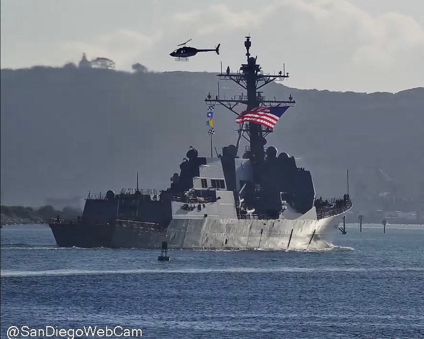 Destroyer Looks Radically Different After Electronic Warfare Upgrade