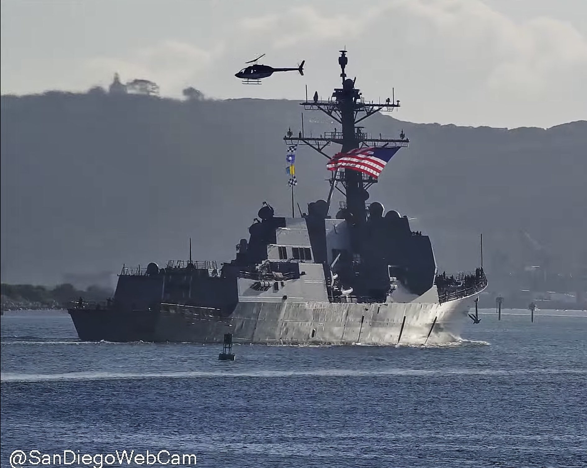 Destroyer Looks Radically Different After Electronic Warfare Upgrade