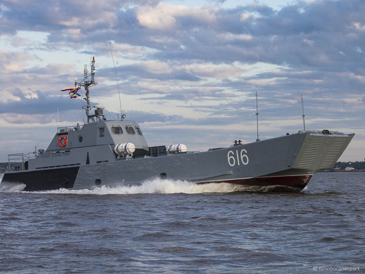 Sea Drones Attack Russian Landing Craft In Crimean Port