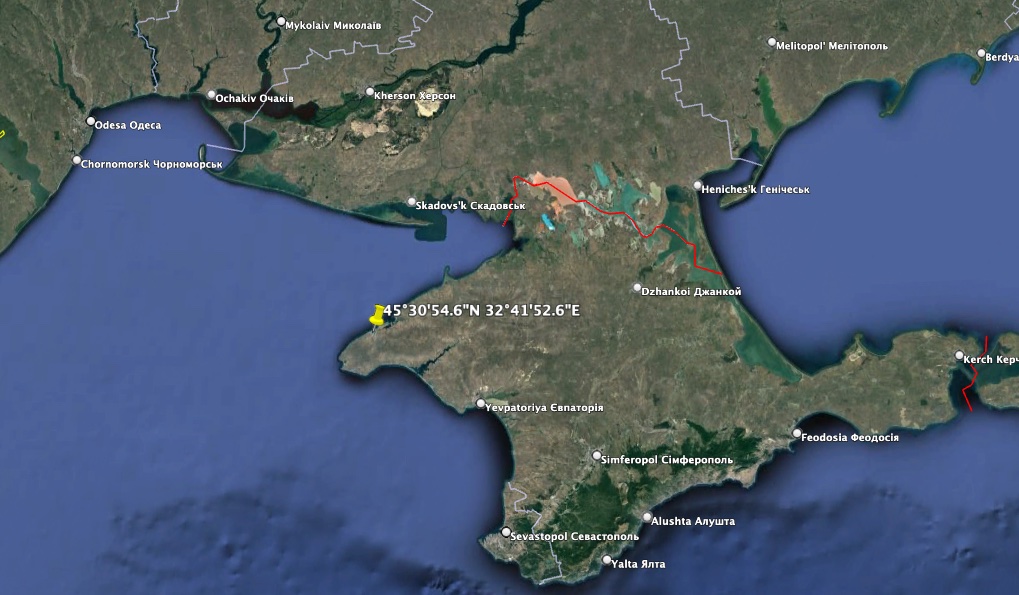 Sea Drones Attack Russian Landing Craft In Crimean Port