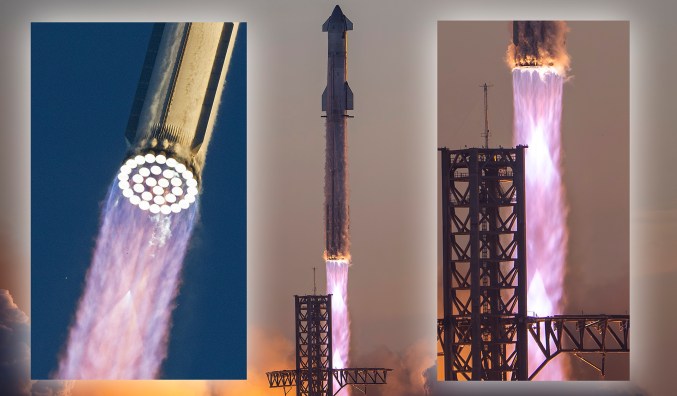 Starship's 33 Engines Created The Mother Of All 'Shock Diamonds'