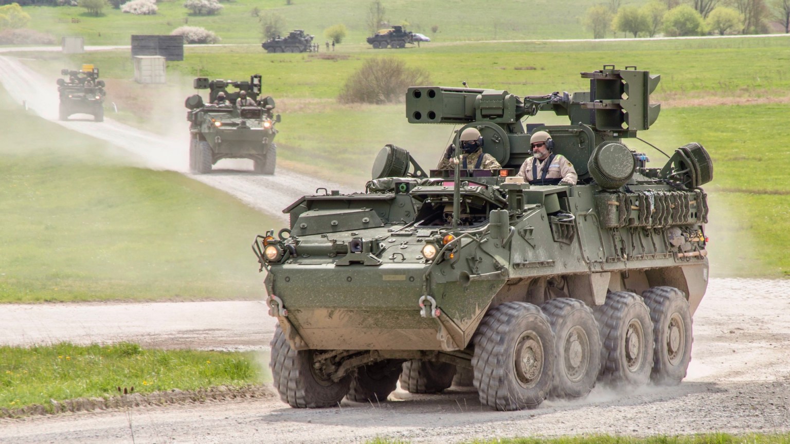 Army Is Looking For Hybrid Drivetrains For Its Strykers