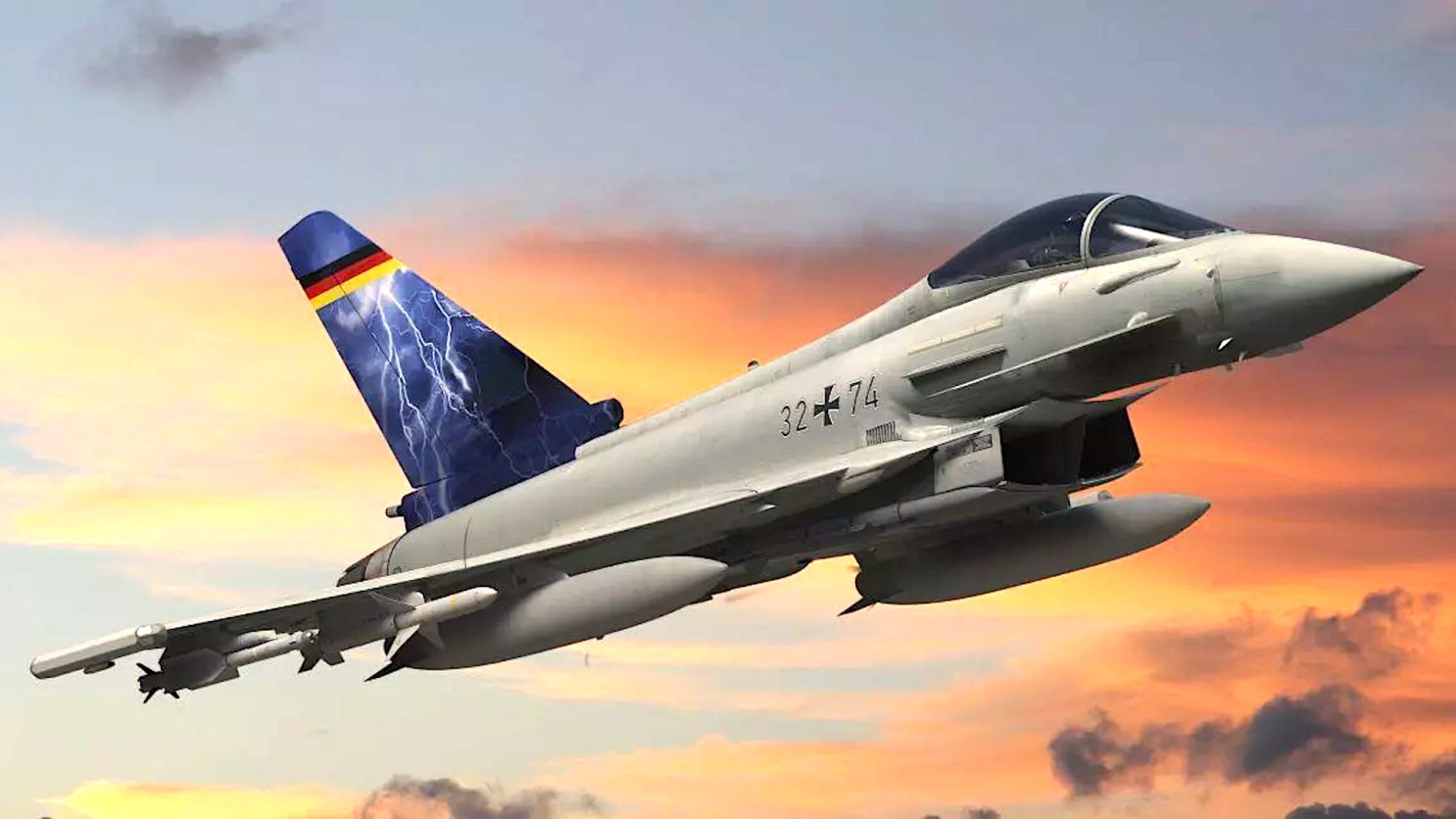 Electronic Warfare Typhoon EK Fighter To Join German Air Force