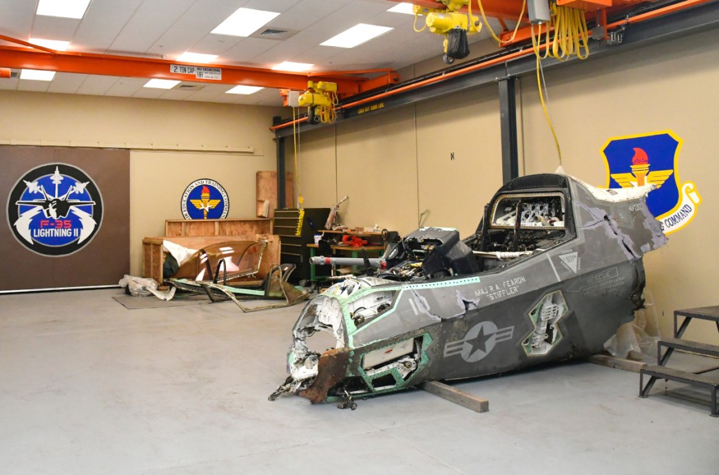 F-35 "Franken-Bird" Being Made From Two Badly Damaged Jets