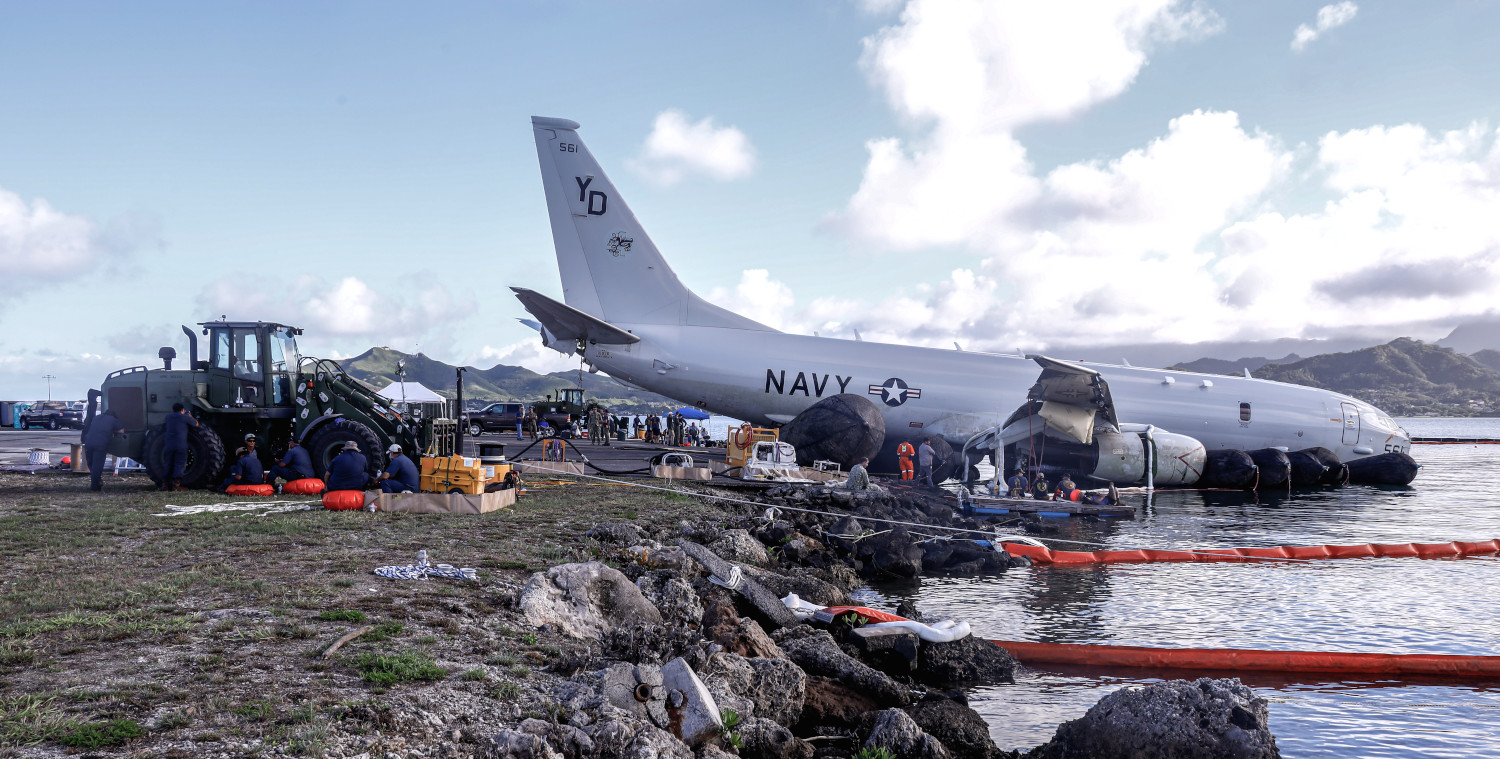 How The Navy Got Its P-8A Poseidon Out Of The Water In Hawaii