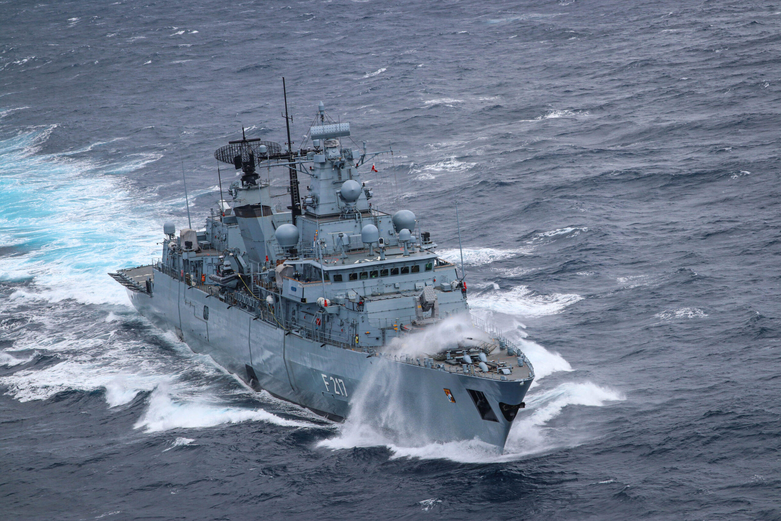 Work Starts On Germany’s Biggest Warship Since World War II