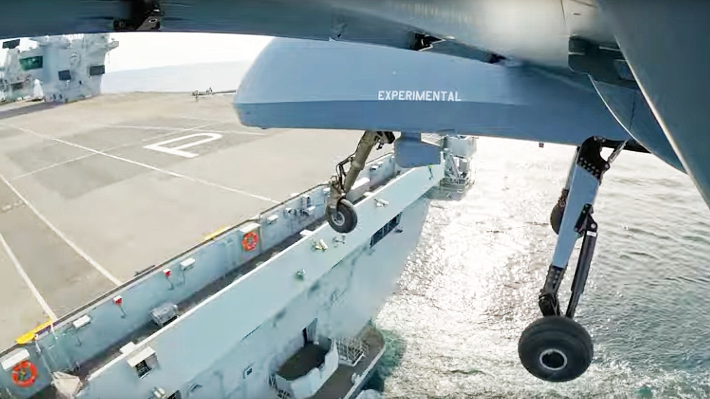 Mojave Drone's Carrier Debut Shown In Greater Detail In Video