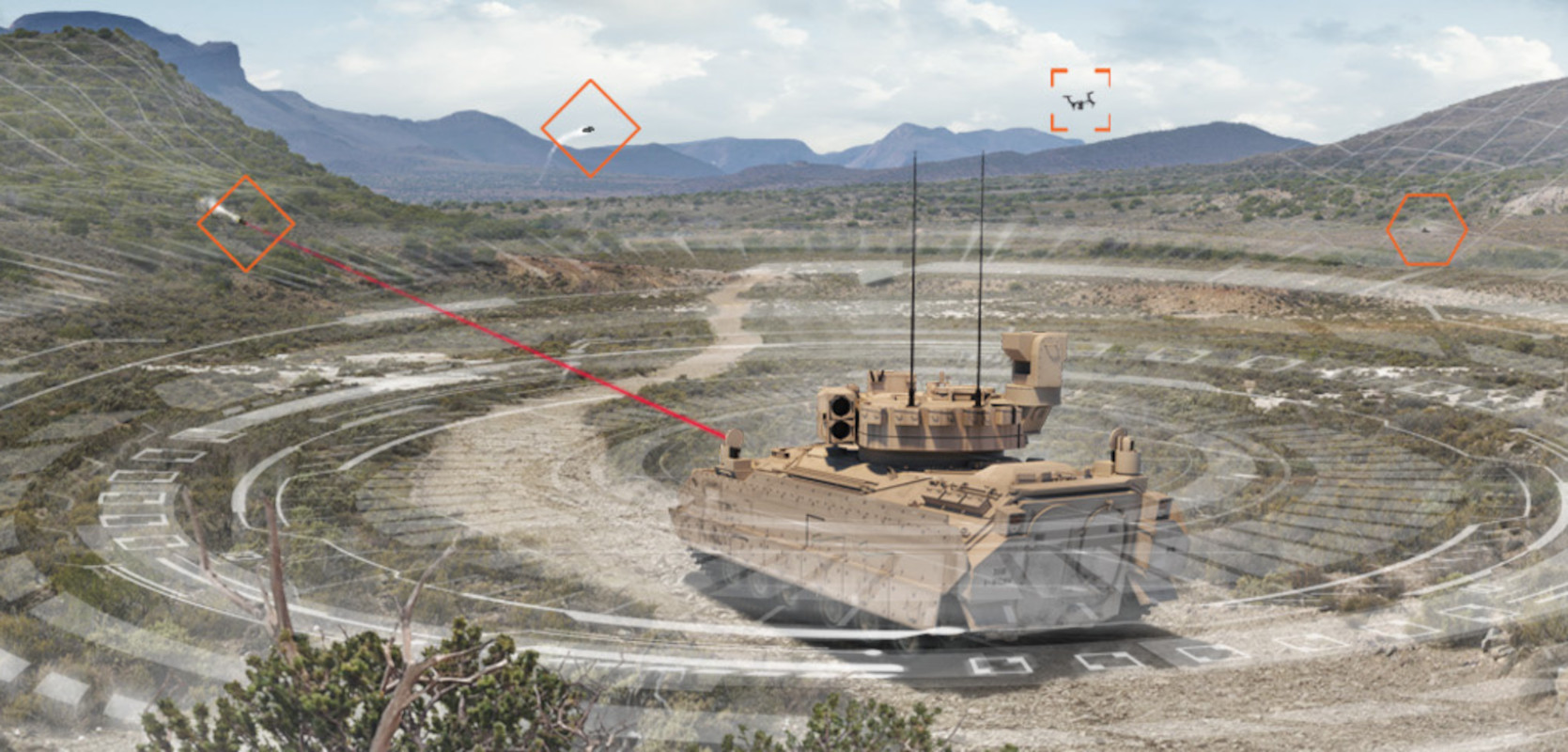 Tank Active Protection Systems Could Be Used To Shoot Down Drones