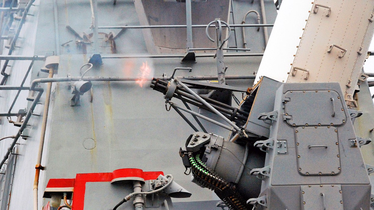 Navy HELIOS Laser Aboard USS Preble Zaps Drone In Latest Test