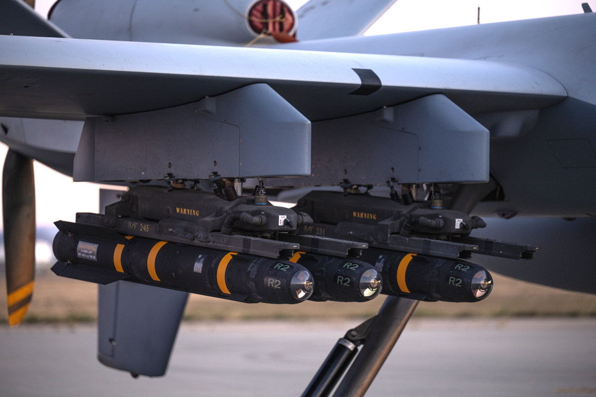 MQ-9 Reapers Were Ready To Blow Up A Rocket Booster Off California