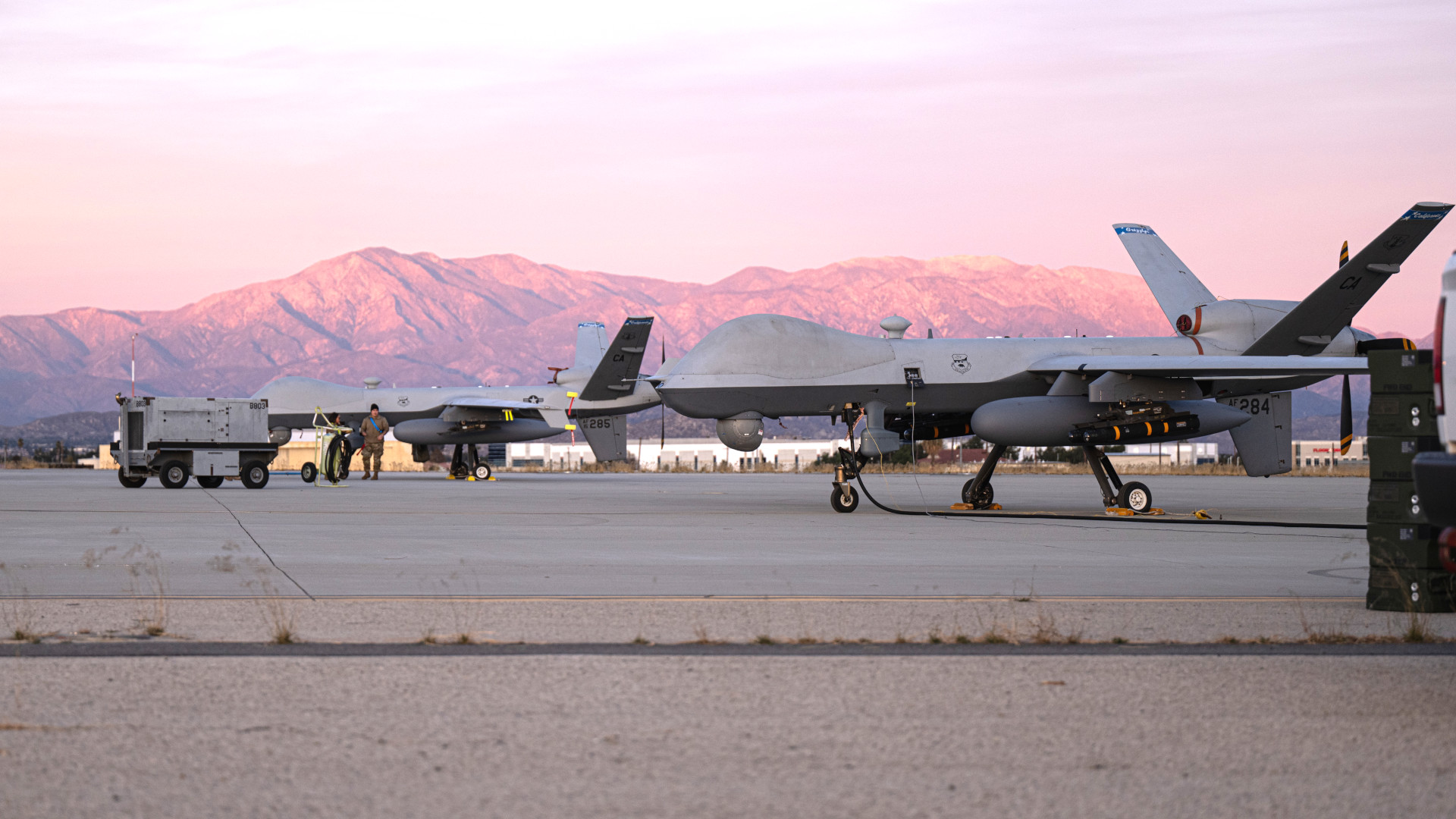 MQ-9 Reapers Were Ready To Blow Up A Rocket Booster Off California