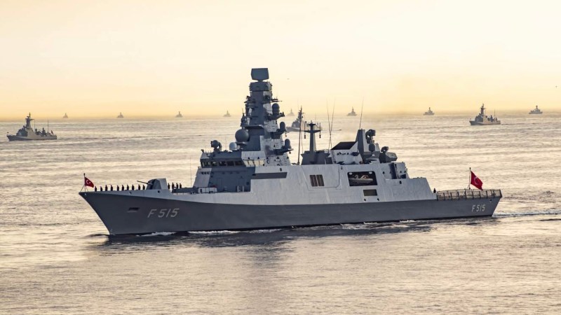 Turkey's First Domestically-Produced Frigate Has Entered Service