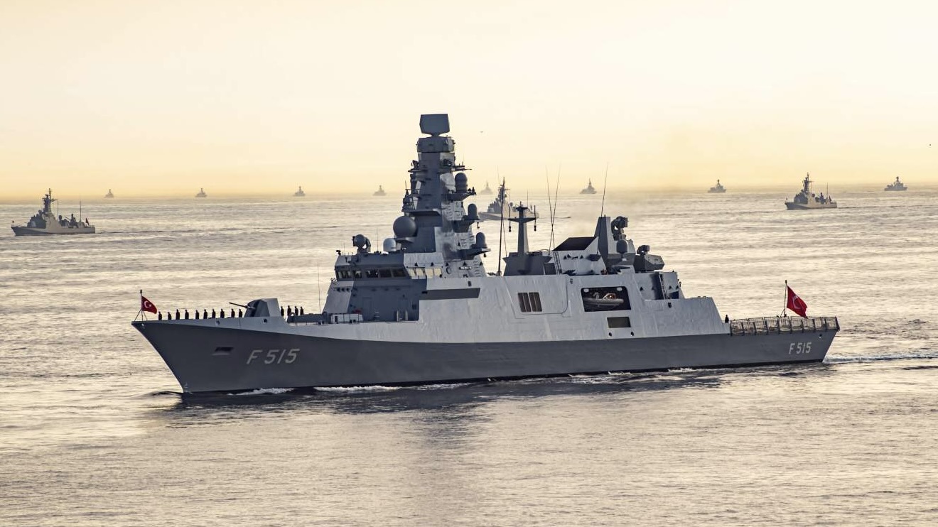 Turkey's First Domestically-Produced Frigate Has Entered Service