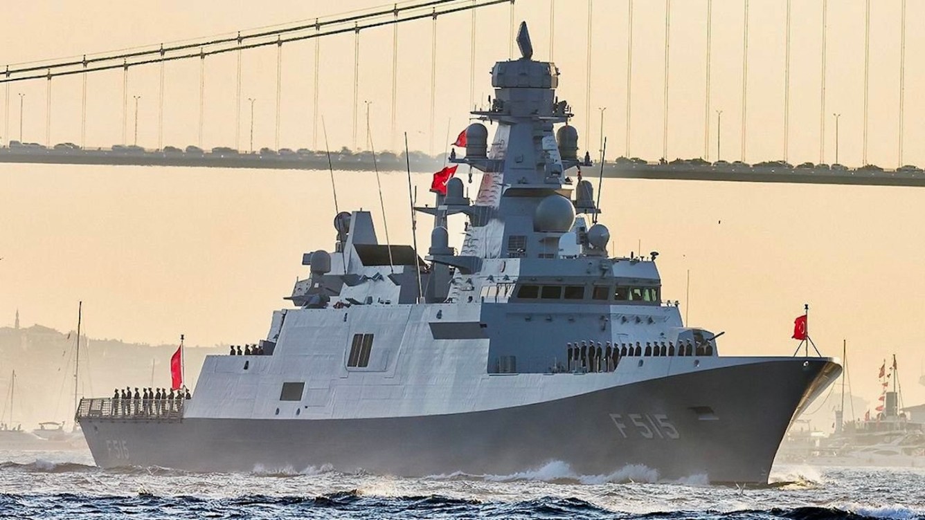 Turkey's First Domestically-Produced Frigate Has Entered Service