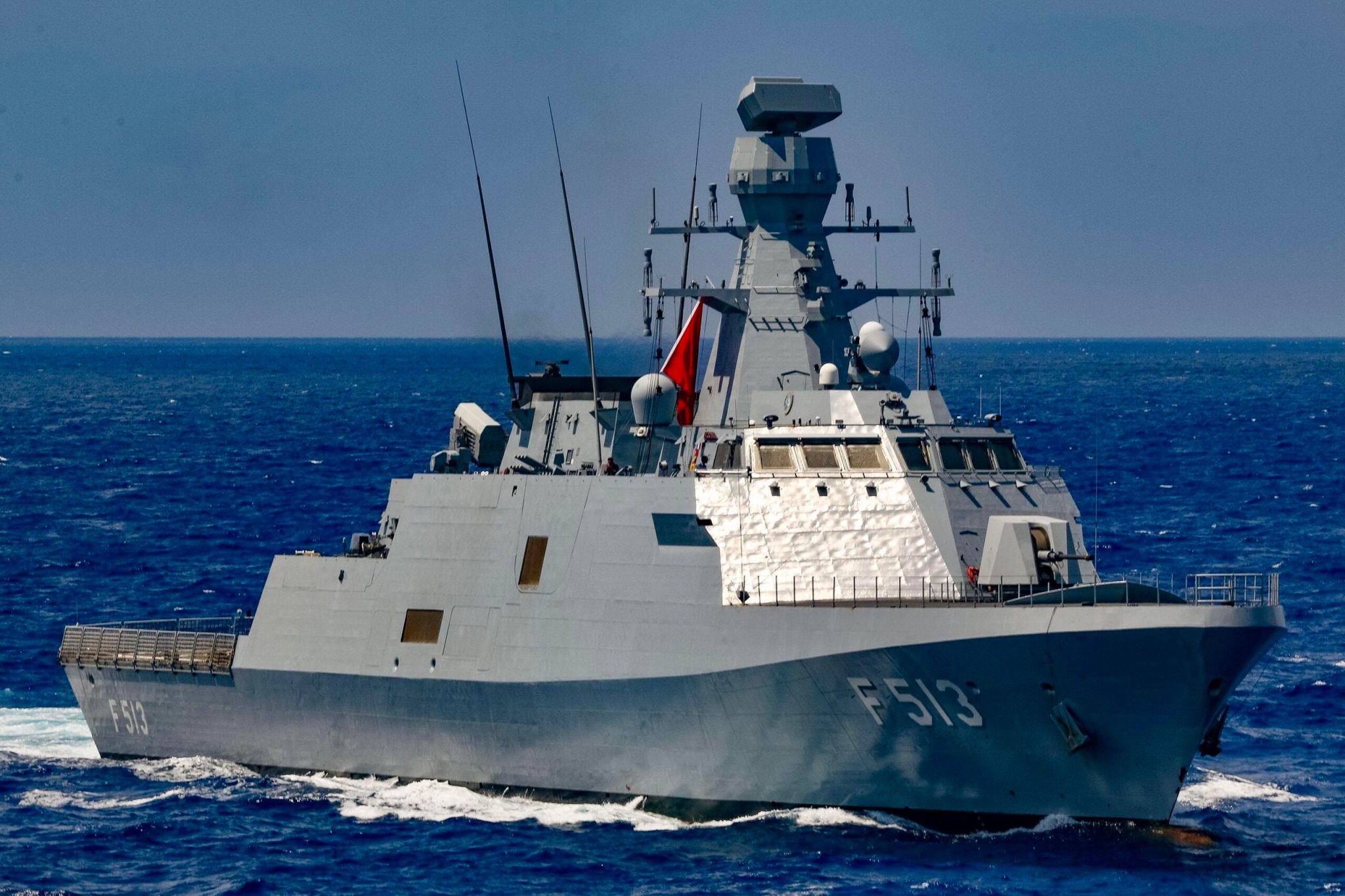 Turkey's First Domestically-Produced Frigate Has Entered Service