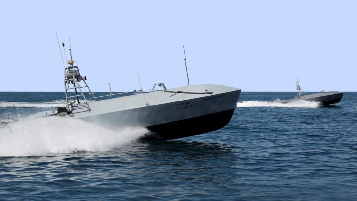 Drone Boat Swarm Vision Laid Out By DoD