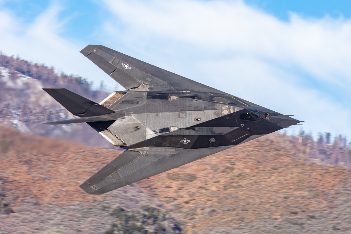 The Most Stunning F-117 Photos We've Seen Since Its 'Retirement'