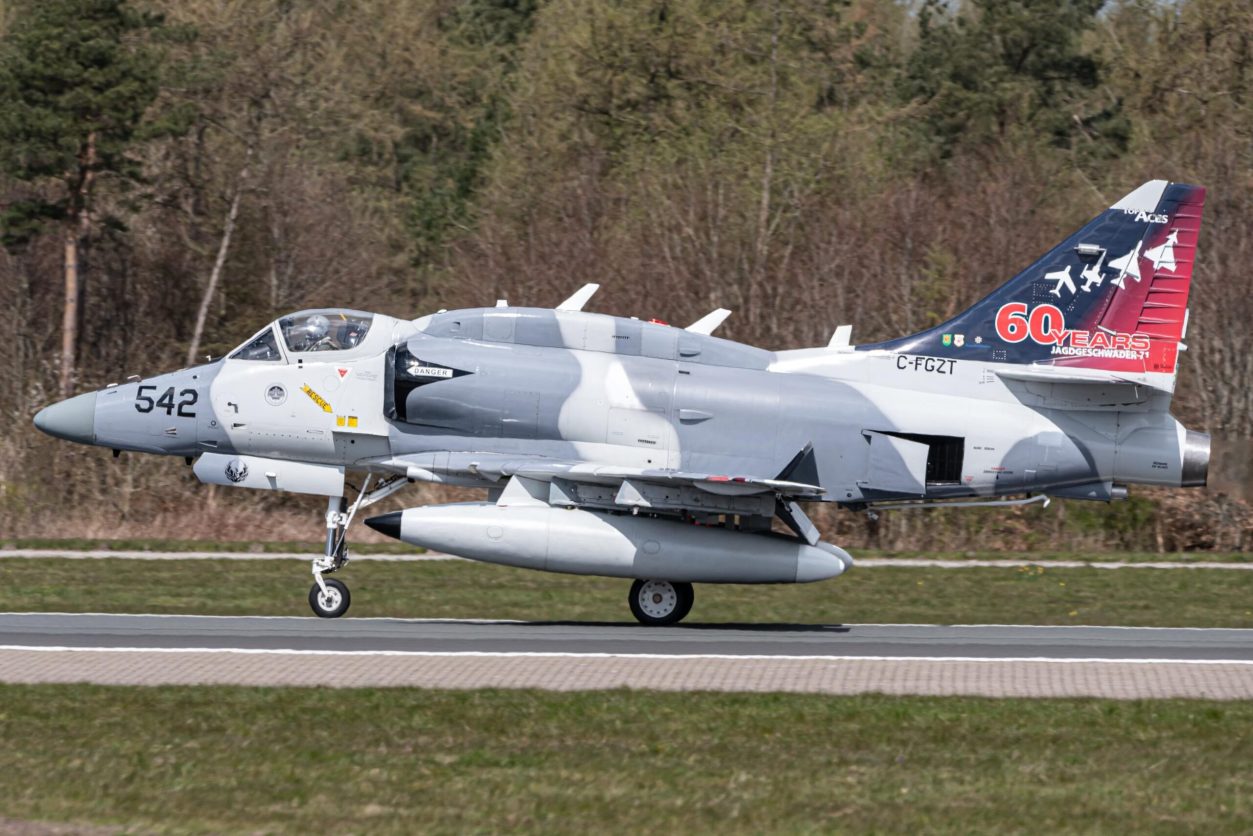 A-4 Aggressor Now Boasts Infrared Search And Track System