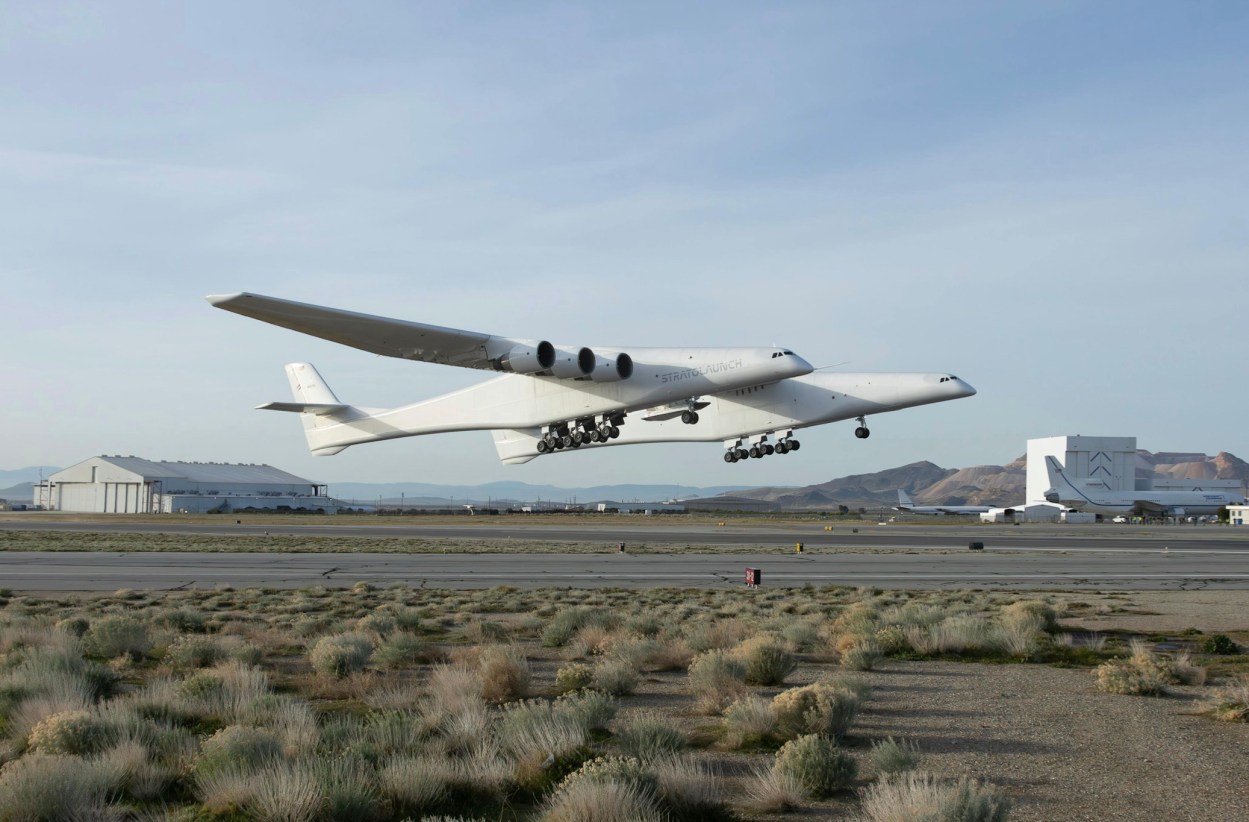 Stratolaunch's Hypersonic Talon-A Makes First Powered Flight
