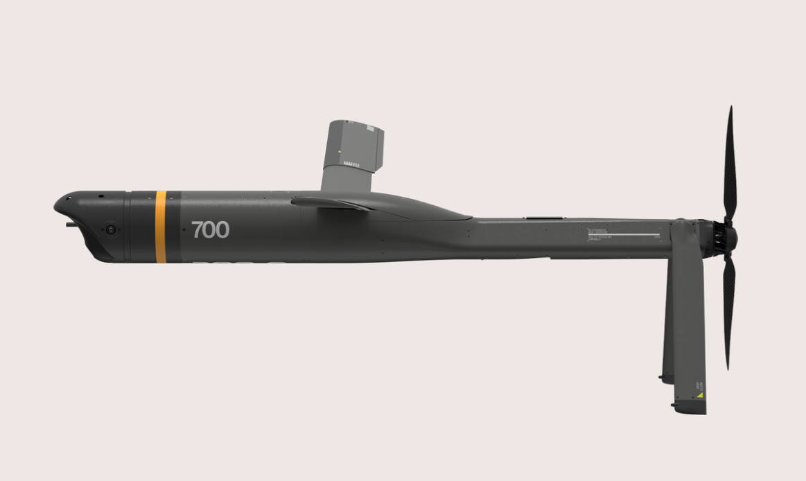 Our First Look At The ALTIUS-700M Loitering Munition Obliterating A Target