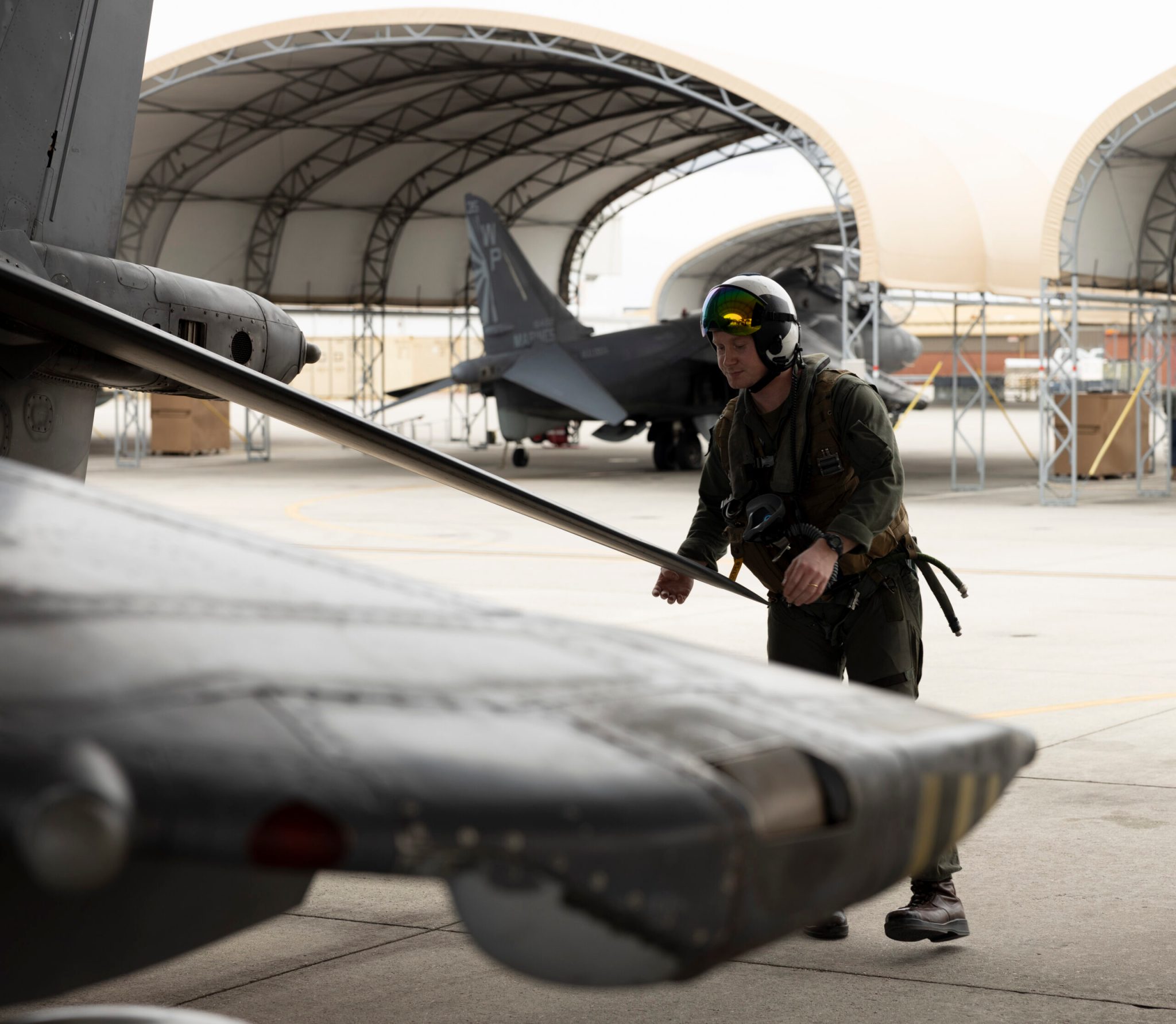 Last Marine Harrier Pilots Complete Training As AV-8B's End Draws Near