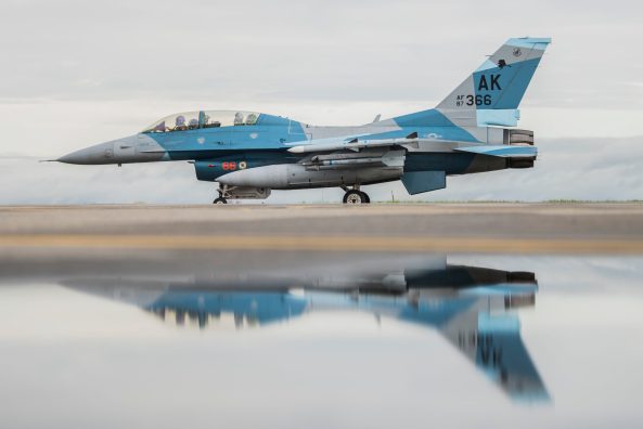 F-16 Aggressor Squadron In Alaska Becomes Unique Air Defense Unit