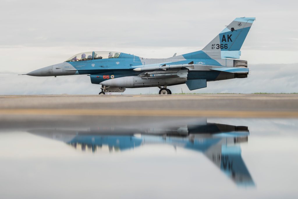 F-16 Aggressor Squadron In Alaska Becomes Unique Air Defense Unit