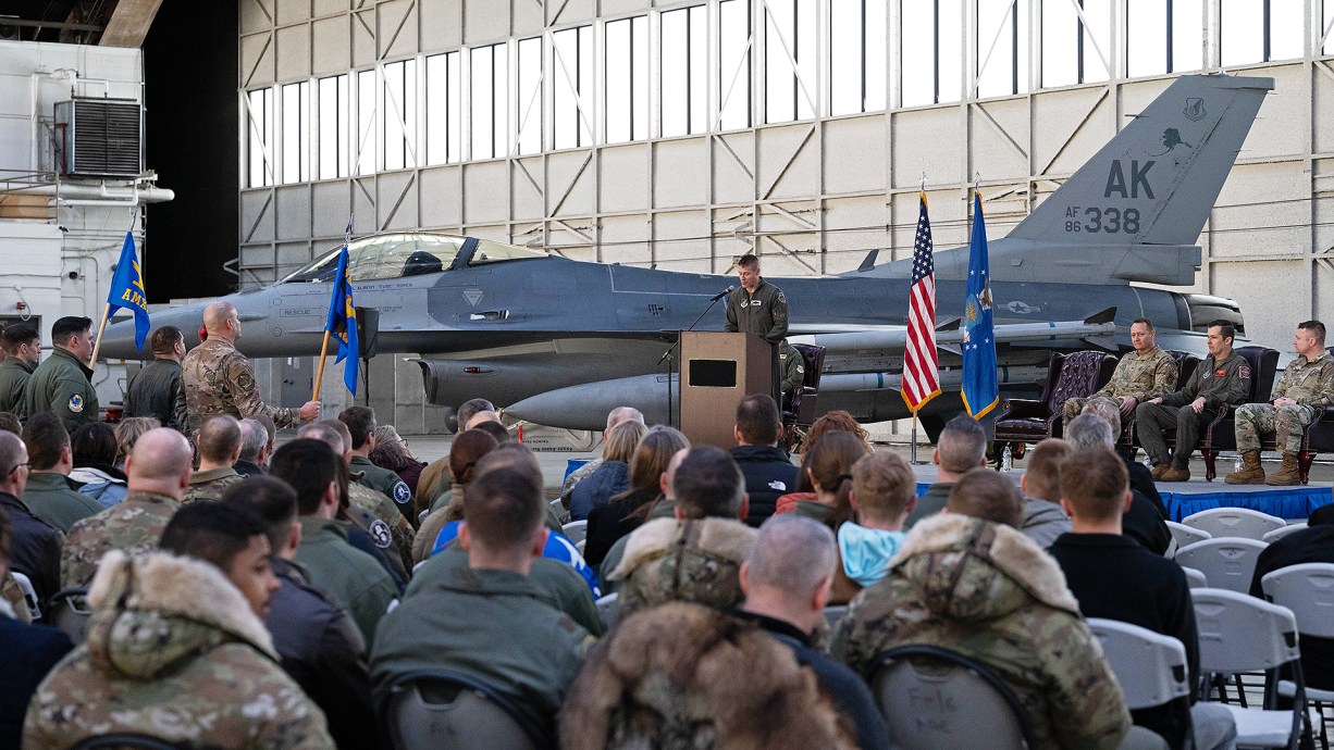 F-16 Aggressor Squadron In Alaska Becomes Unique Air Defense Unit