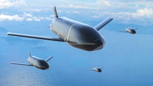 Four Stealthy AGM-158C Long-Range Anti-Ship Missiles Flew Together In ...