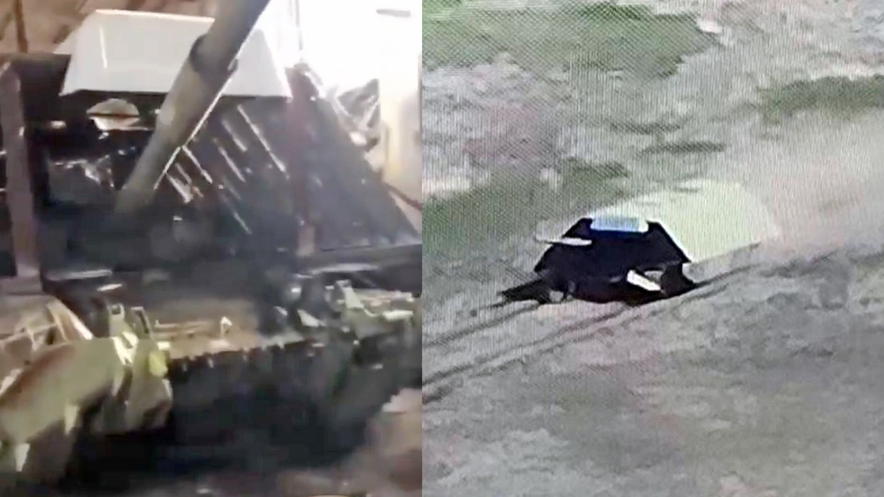 Bizarre 'Turtle Tank' Appears In Ukraine With Shell Covering It Nearly ...