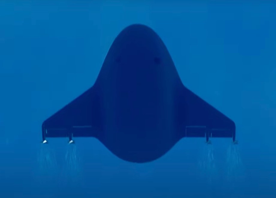 Manta Ray High-Endurance Underwater Drone Unveiled