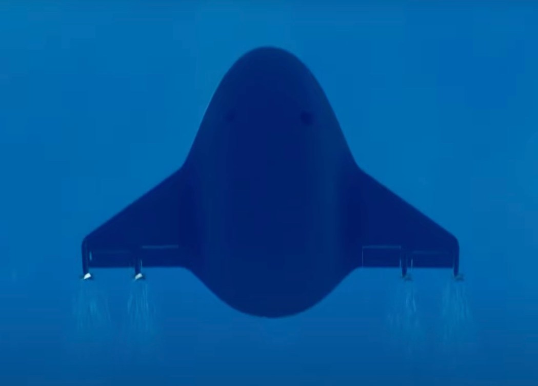 Manta Ray High-Endurance Underwater Drone Unveiled