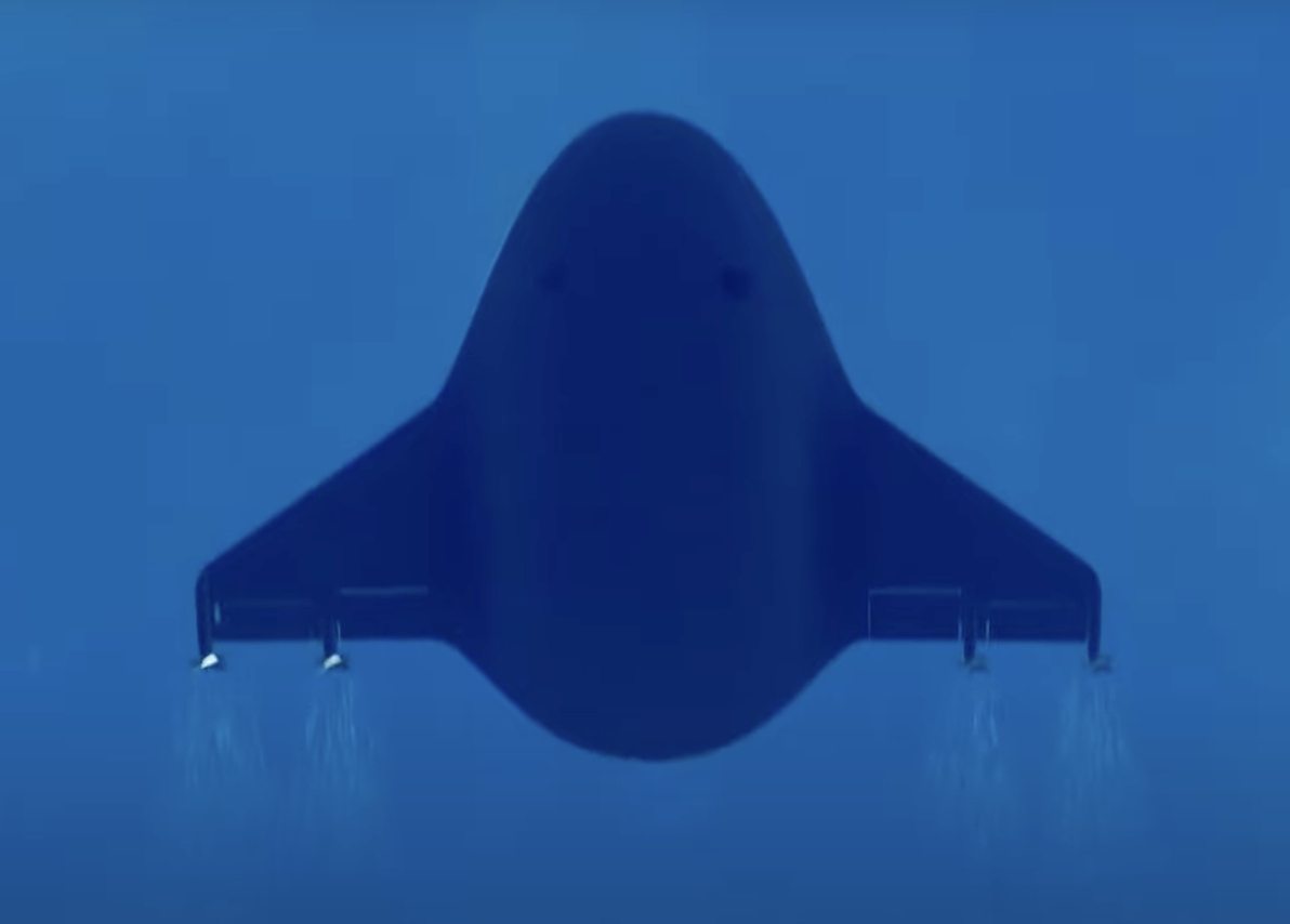 Manta Ray High-Endurance Underwater Drone Unveiled