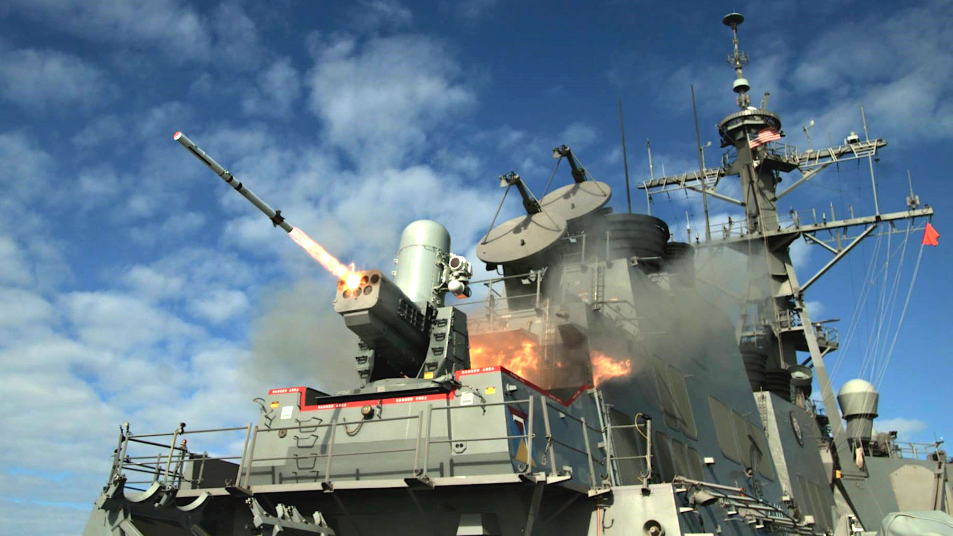 Rolling Airframe Missiles To Arm Arleigh Burke Destroyer Fleet